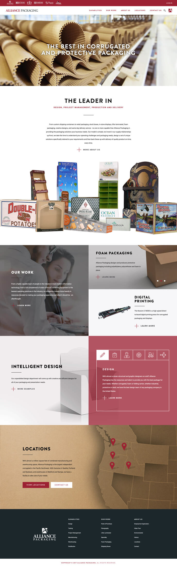 Alliance Packaging : efelle creative, Seattle, WA