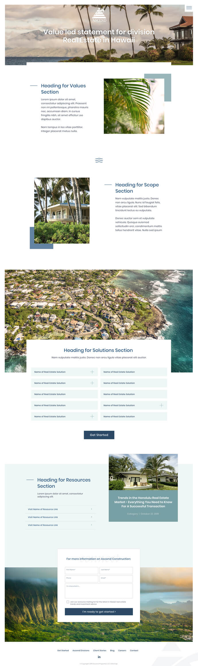 Ascend Property Management : efelle creative, Seattle, WA