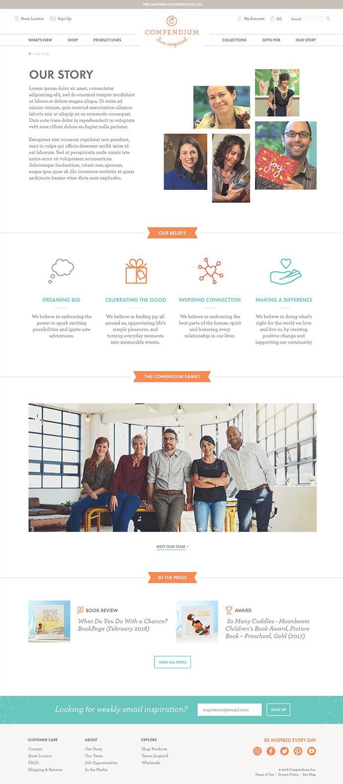Compendium Inc. : efelle creative, Seattle, WA