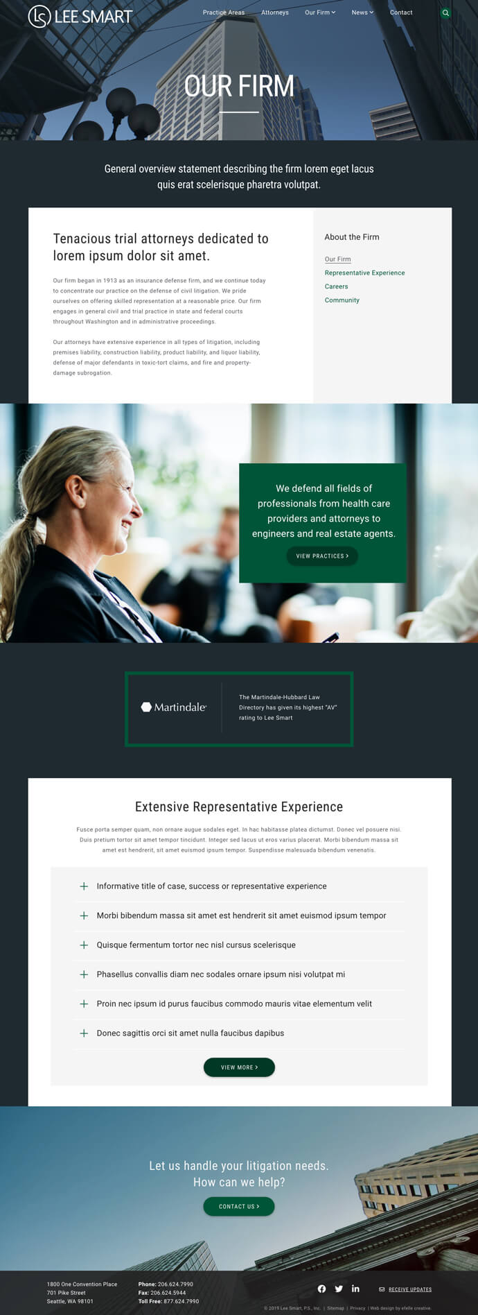 Lee Smart, P.S. : efelle creative, Seattle, WA