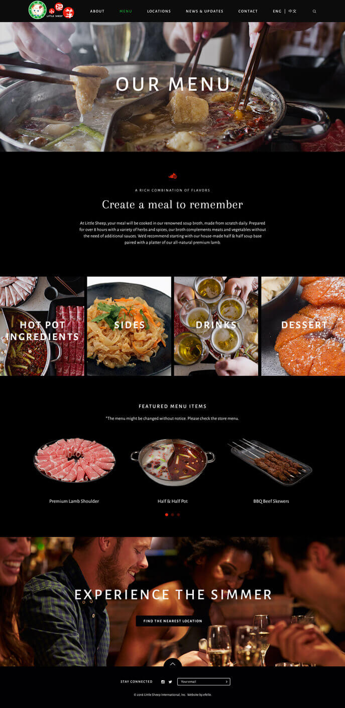 Little Sheep Mongolian Hot Pot : efelle creative, Seattle, WA