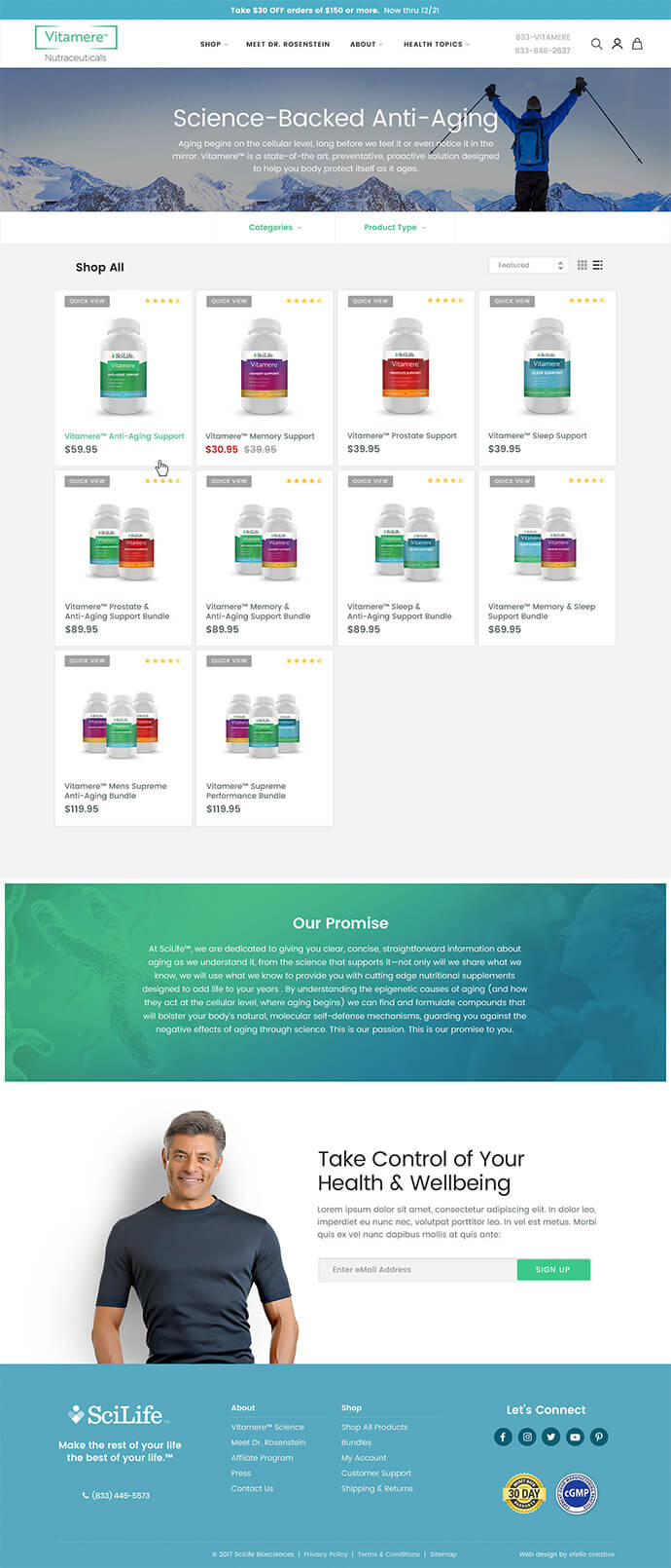 SciLife BioSciences : efelle creative, Seattle, WA