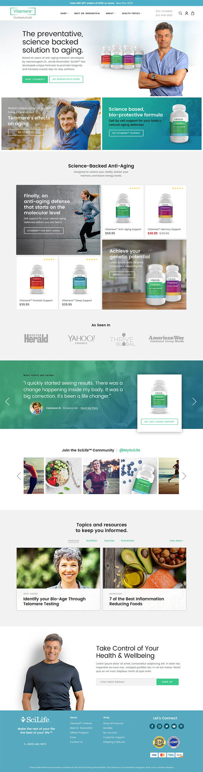 SciLife BioSciences : efelle creative, Seattle, WA