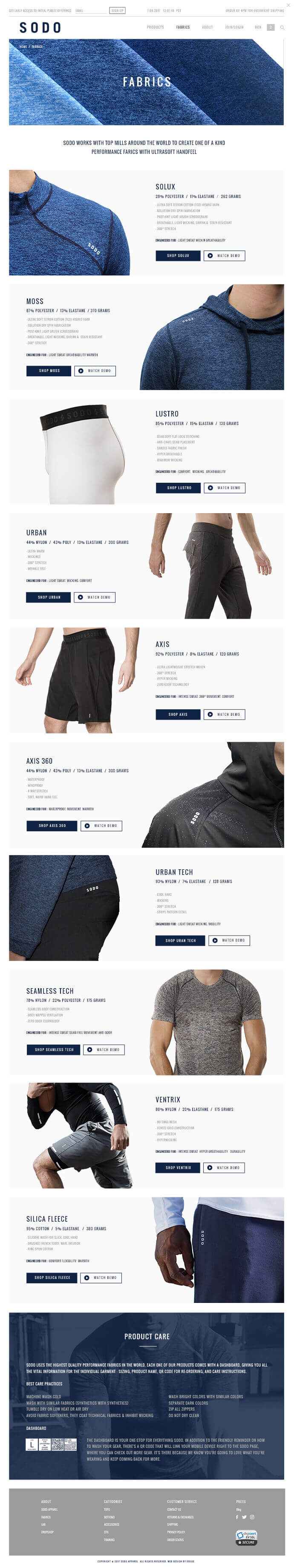 SODO Apparel : efelle creative, Seattle, WA