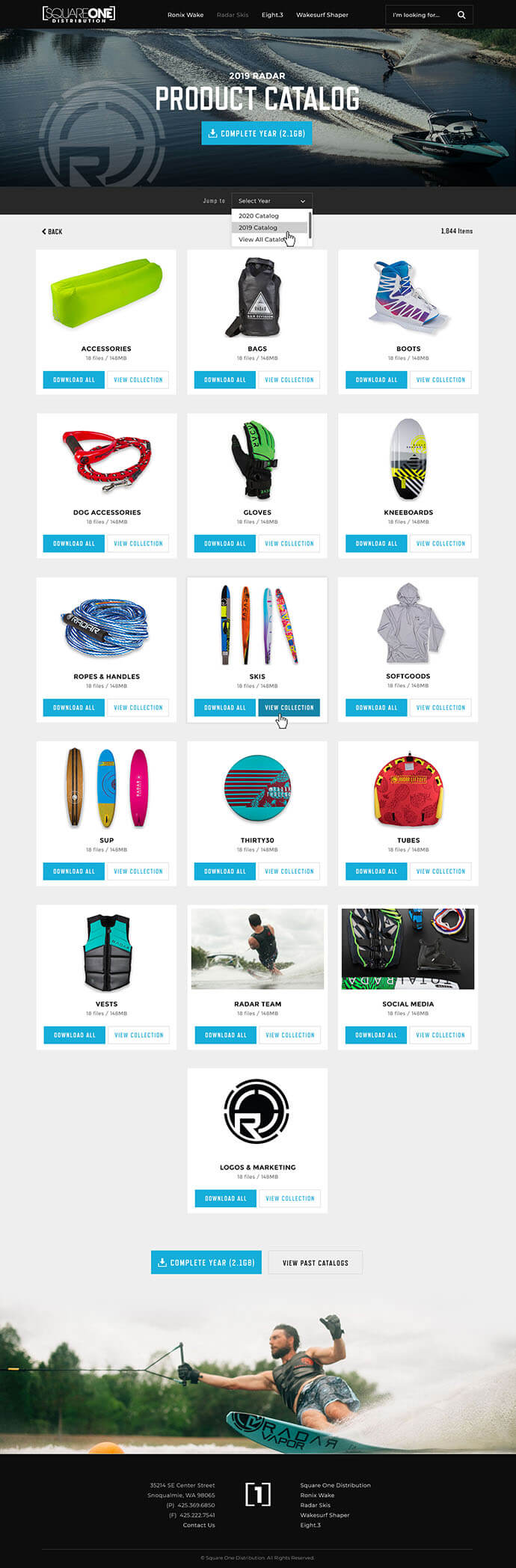 Square One Distribution : efelle creative, Seattle, WA