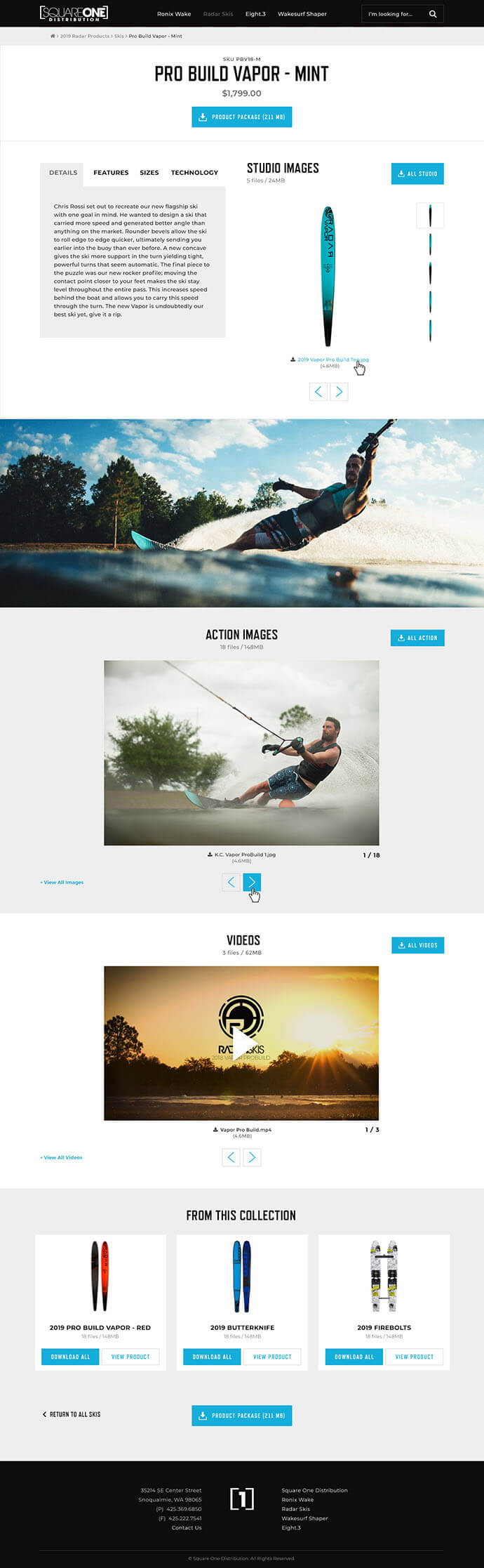 Square One Distribution : efelle creative, Seattle, WA