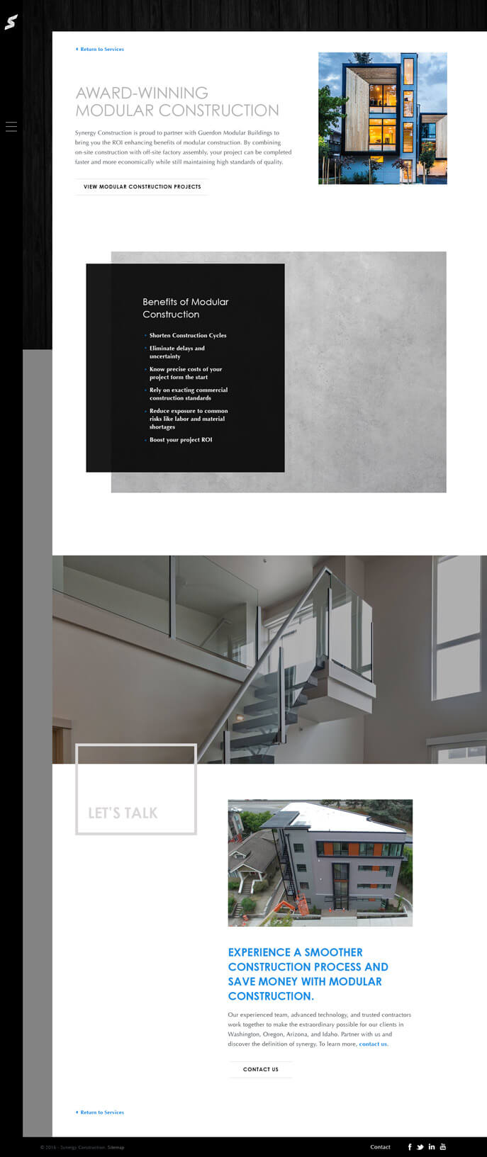 Synergy Construction : efelle creative, Seattle, WA