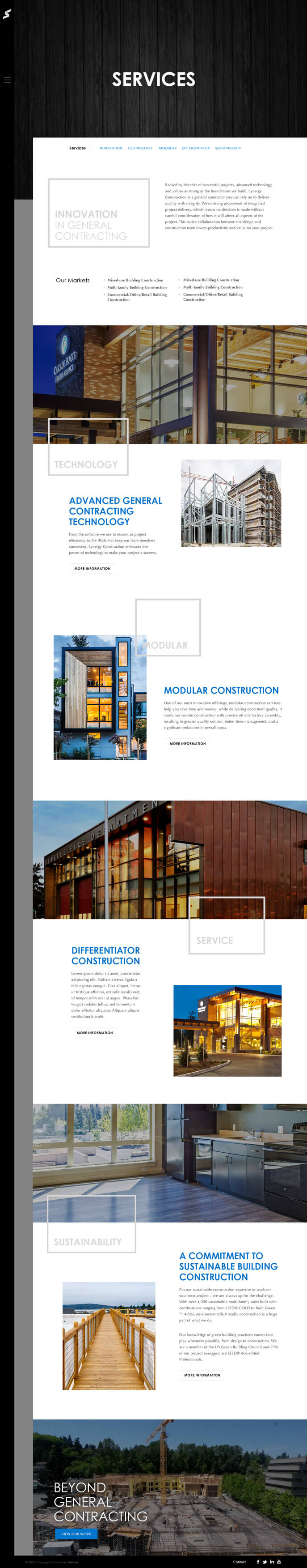 Synergy Construction : efelle creative, Seattle, WA