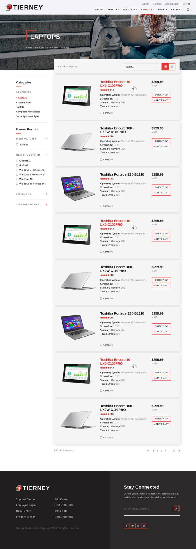 Tierney Brothers : efelle creative, Seattle, WA