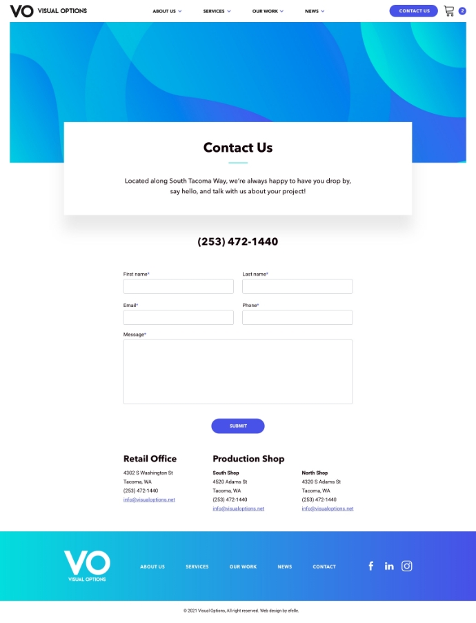 Visual Options : efelle creative, Seattle, WA