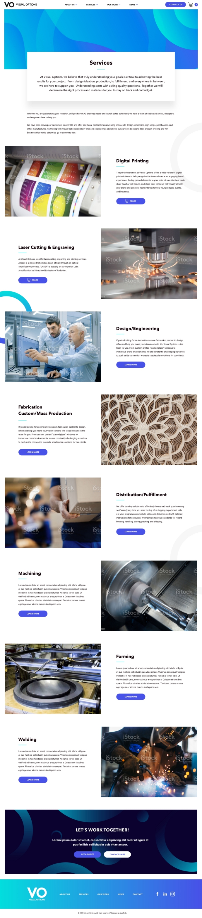 Visual Options : efelle creative, Seattle, WA