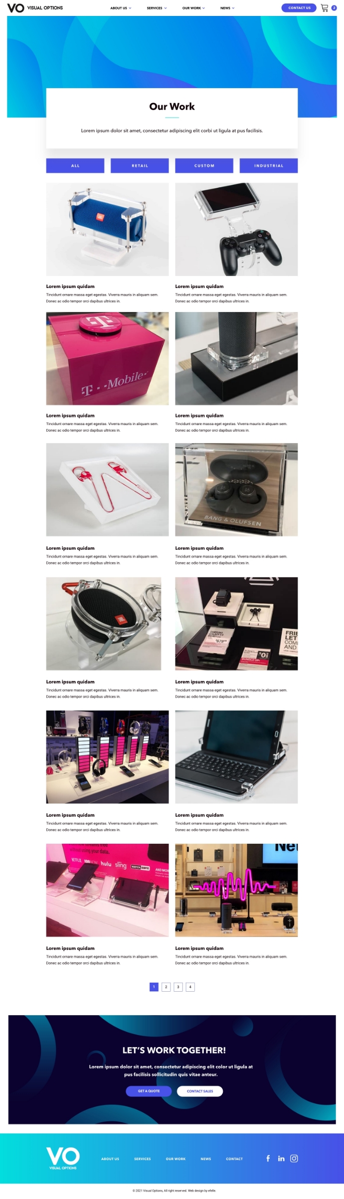 Visual Options : efelle creative, Seattle, WA