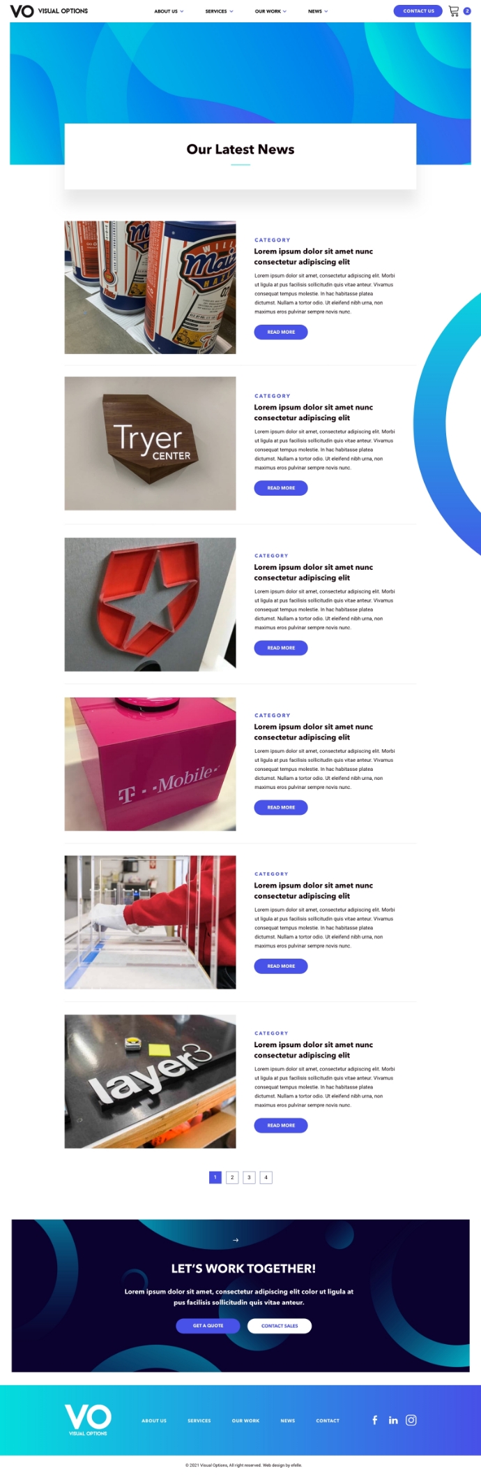 Visual Options : efelle creative, Seattle, WA