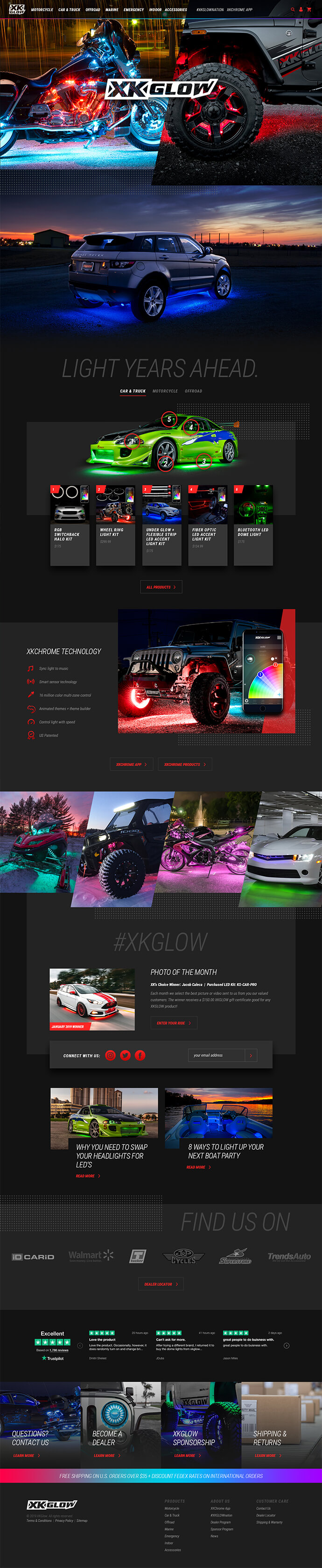 XKGLOW : efelle creative, Seattle, WA